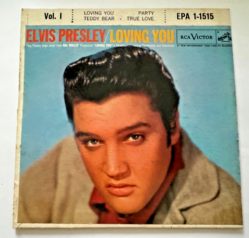 Elvis Presley Loving You Vol 1 Ep 45 W Ps Rca Victor Epa 1 1515