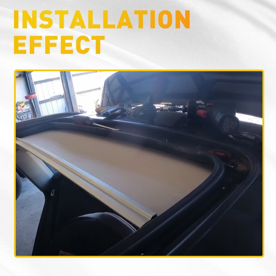 Car Sunroof curtain Sunshade Cover Assembly Fit Audi Q5 Tiguan /VW 2009 ...