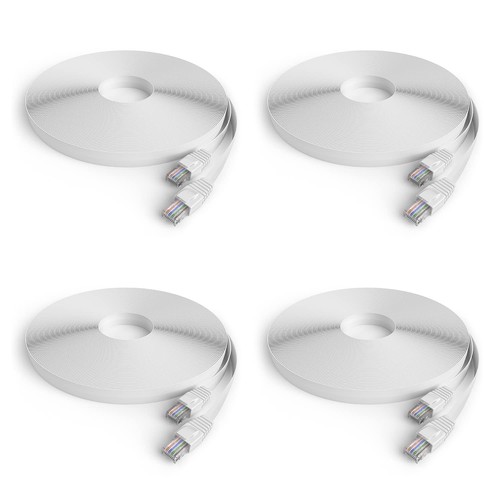 4K Amcrest CAT6E POE Cable 150ft for IP Cameras, PS4, Xbox, TV, Router ...