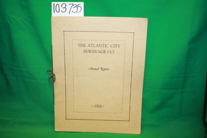 Poucher, Frank C. and Chas... The Atlantic City Sewe... | eBay