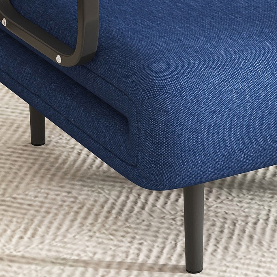 Folding Sofa Bed 3-in-1 Convertible Chair - 5-Position Adjustable ...