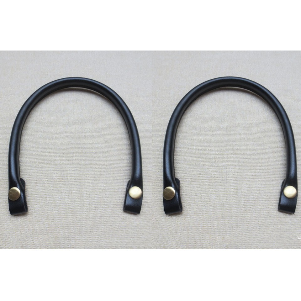2PCS Leather Bag Handles Replacement Shoulder Bag Handbag Tote Bag ...