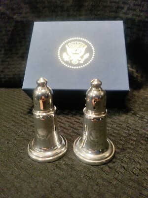 Donald Trump Silver Plated Salt And Pepper Shakers, President Gift | eBay