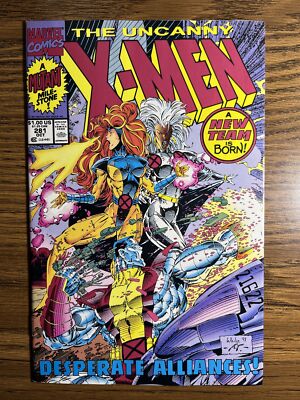 UNCANNY X-MEN 281 RED LOGO 2ND PRINT VARINT 1ST APP TREVOR FRITZROY ...