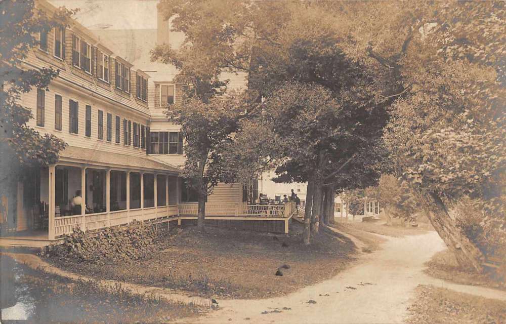 North Surry New Hampshire Building Real Photo Vintage Postcard JH230870 ...