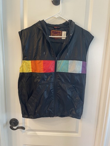 Vintage Private Club “Love it” Windbreaker Vest Men’s L | eBay