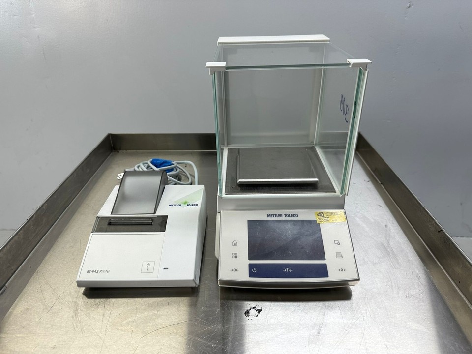 Balance Mettler Toledo XS203S 210g x 1mg Analytical Balance + RS-P42 ...