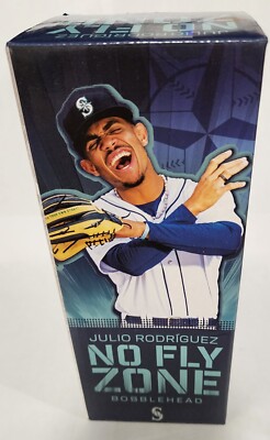 NEW Seattle mariners 2024 Julio Rodriguez “NO FLY ZONE” Bobblehead ...