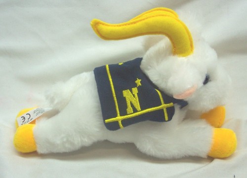United States Naval Academy NAVY BILL THE GOAT MASCOT 9" Plush STUFFED ...