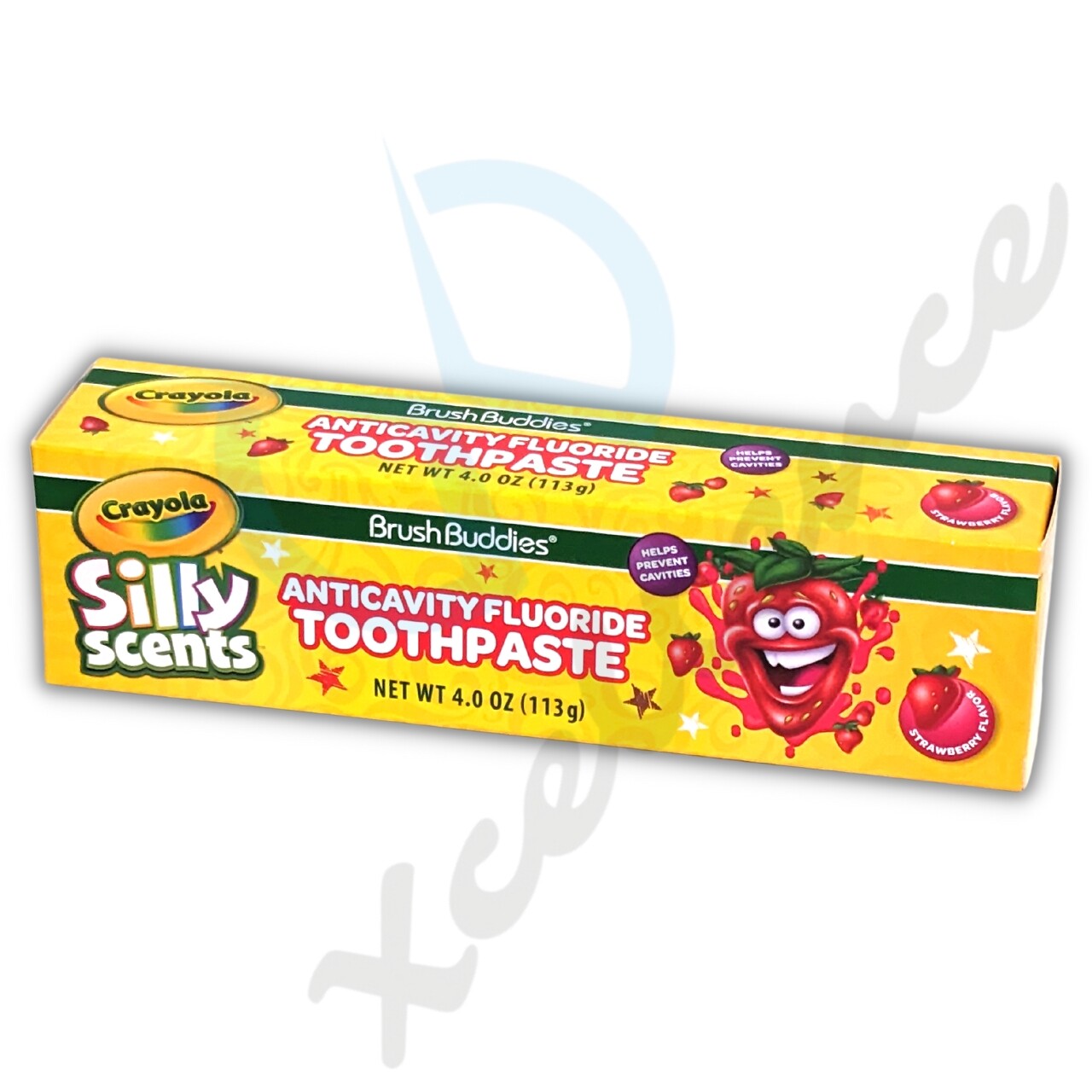 1 Brush Buddies Crayola Silly Scents Anticavity Fluoride Toothpaste 4 ...