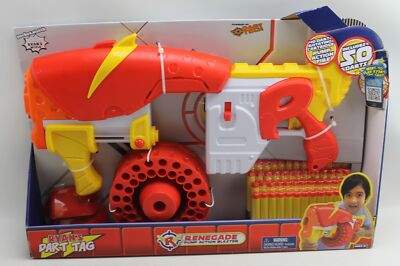 Ryans Dart Tag Head Start Renegade Pump Action Blaster Soft Dart Gun | eBay