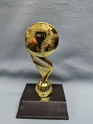 Baseball ball topper TL101 trophy award black base team quantities | eBay
