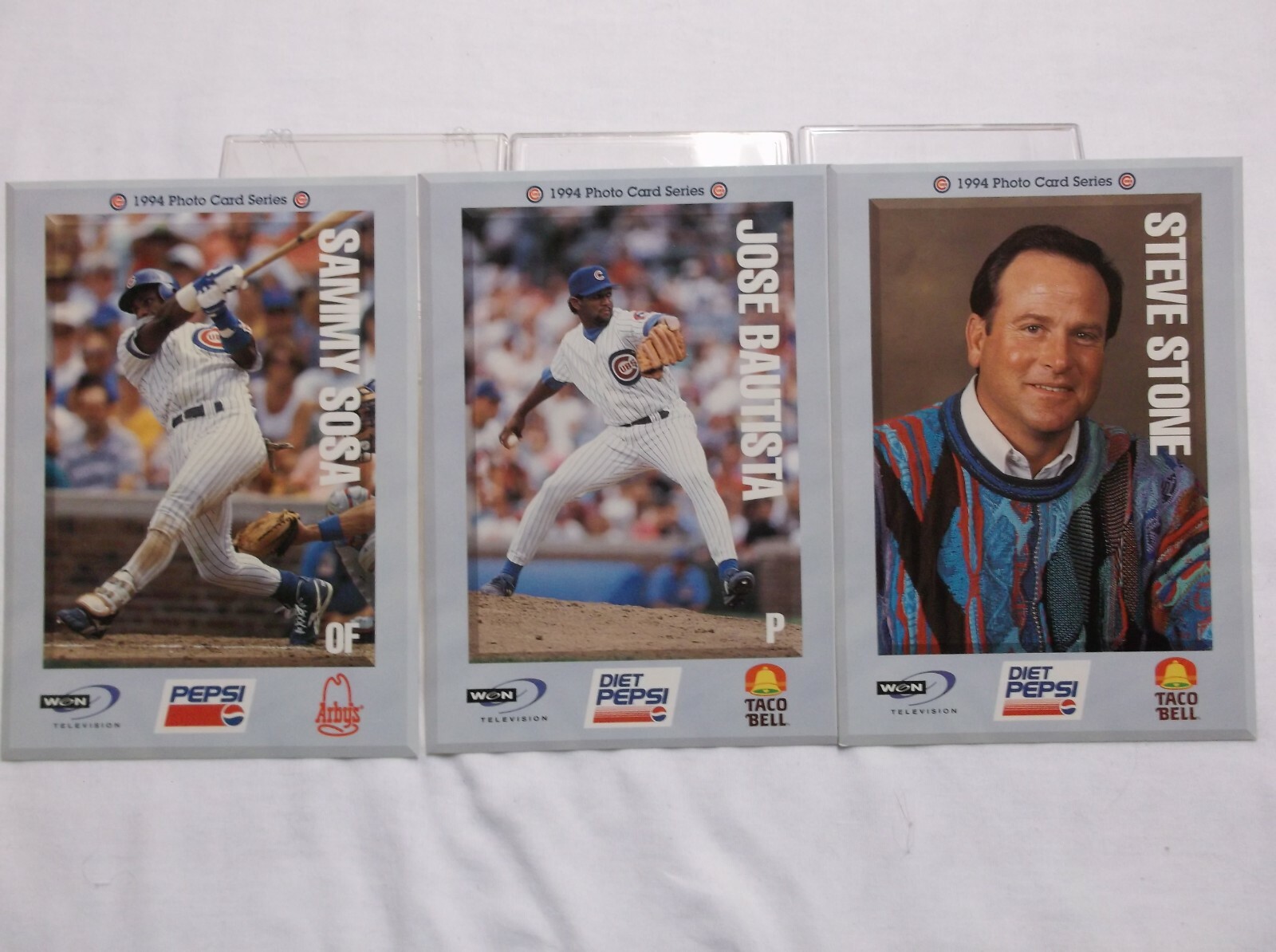 Chicago Cubs 1994 Photo Card Series set of 6 cards | eBay