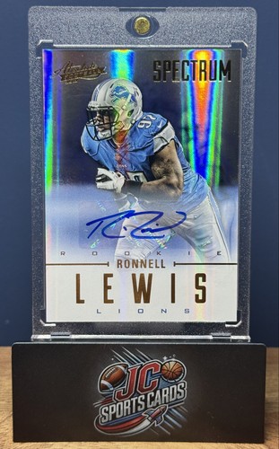 2012 Panini Absolute - Rookie Ronnell Lewis #181 Spectrum Gold ...