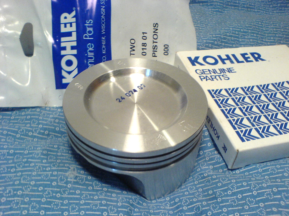 KOHLER CH, CV, ENGINE STYLE A STD PISTON & RING KIT. 24 874 06-S NEW ...