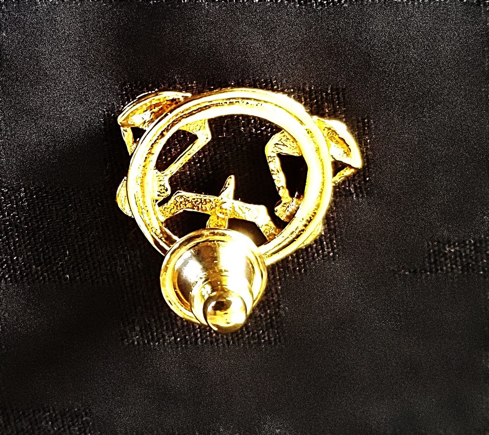 NEW in BOX Vtg 1990 Avon LIBRA SIGNS of the FUTURE Pin w/Clear Stone ...