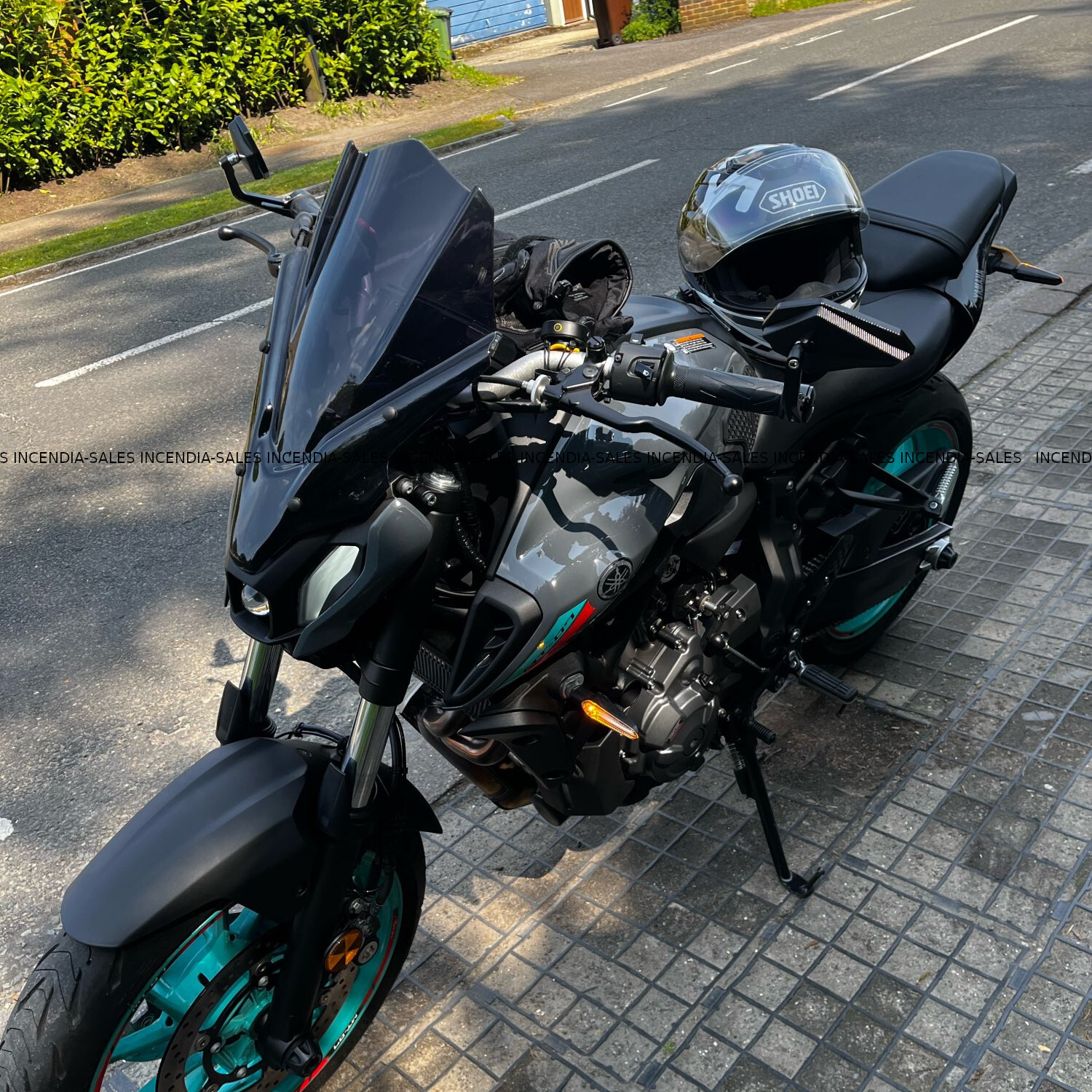 Yamaha MT07 Black Touring Windscreen Windshield Deflector Screen 2021 ...