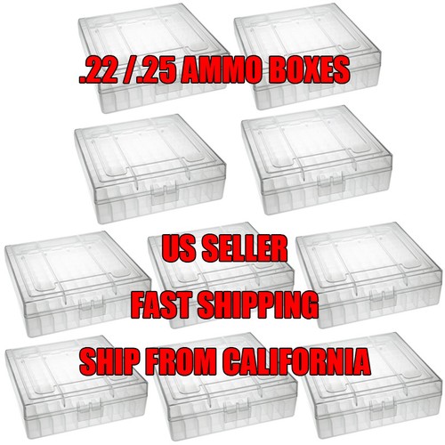 22 lr Ammo Case / Box for .22LR / .25 ACP(NO AMMO) LOT | eBay