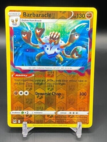 Barbaracle Rare Reverse Holo Pokemon TCG Card 107/196 | eBay