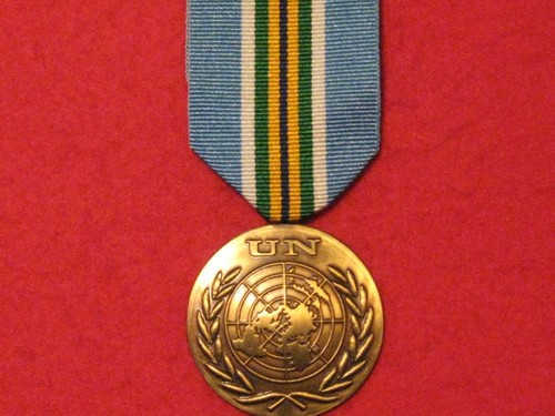 FULL SIZE UNITED NATIONS UN ABYEI MEDAL UNISFA WITH RIBBON IN MINT ...