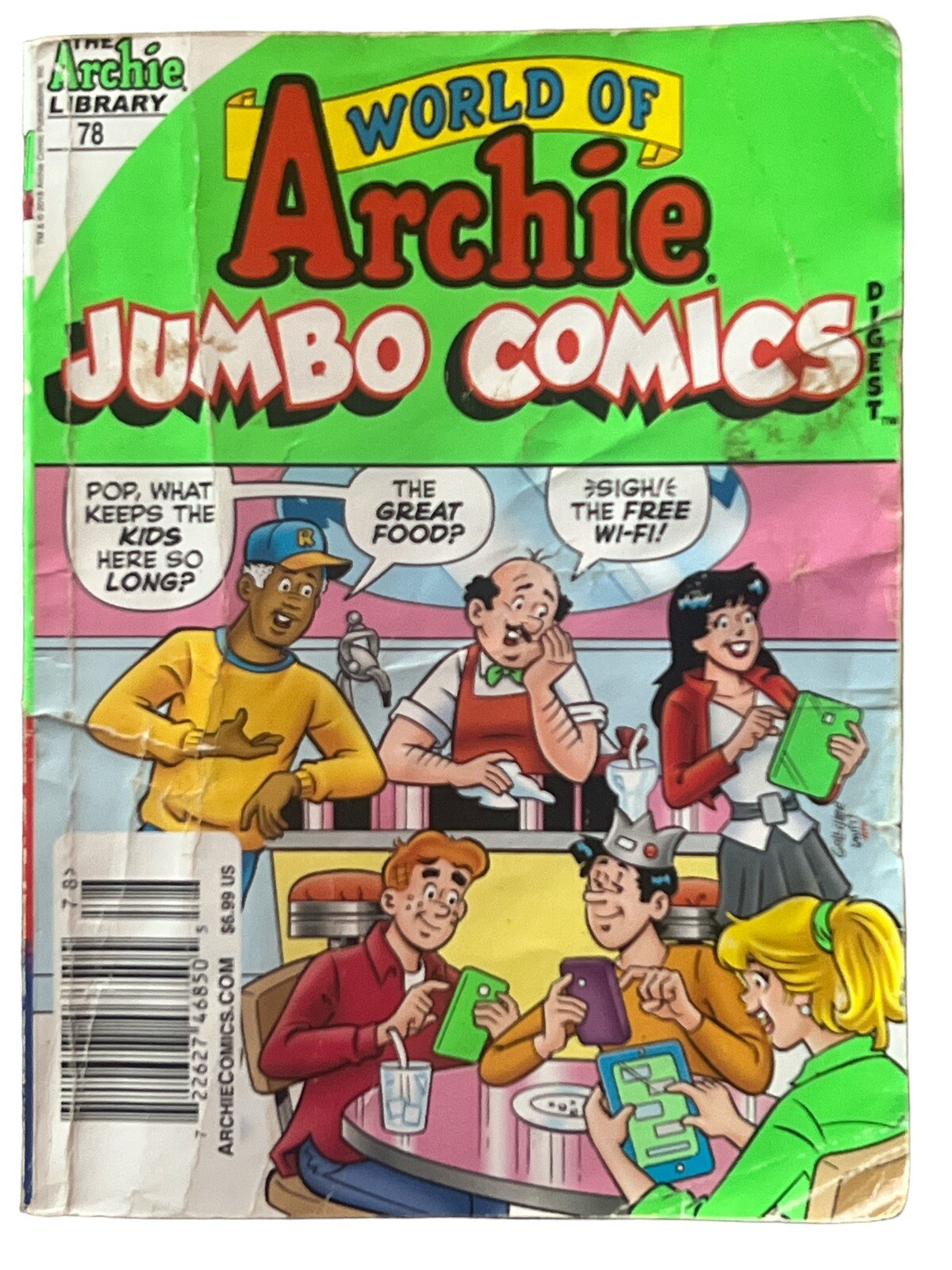 The Archie Library #78 WORLD OF Archie JUMBO COMICS DIGEST 2018 | eBay