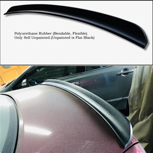 SQRvx 284S Type Rear Duckbill Trunk Spoiler Wing Fits 2010~2011 Audi A6 ...
