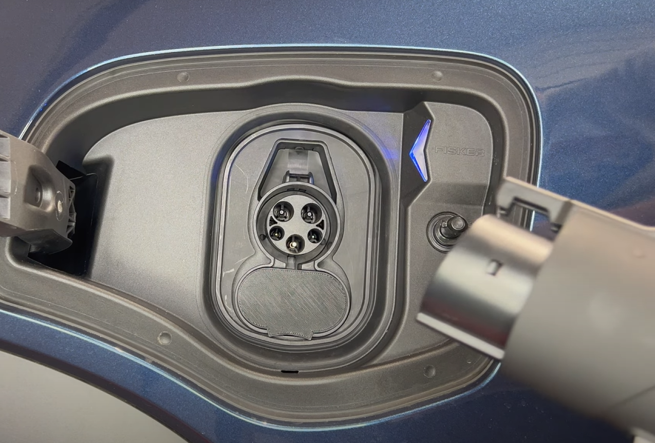 CCS Charging Protective Port DC Pin Cover Cap for Tesla, Fisker Ocean ...