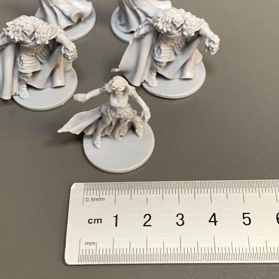 5x Zombicide: Black Plague Huntsmen Queen Medea NPC Zombies Figures DND ...