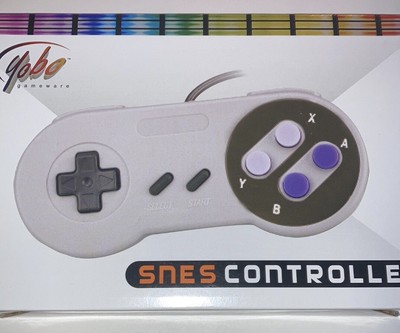 SNES SUPER NINTENDO Controller! YOBO Brand! NEW In Retail Box! USA 🇺🇸 ...