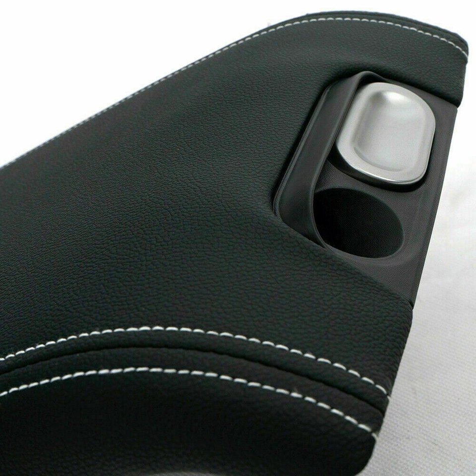 Fit For 09-14 Ford F150 F-150 Leather Center Console Arm Rest Lid Cover ...