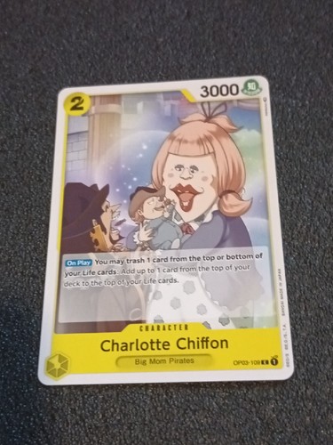 Carte Card One piece OP03 109 Charlotte Chiffon | eBay