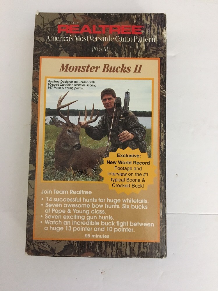 RealTree presents Monster Bucks II (1994 VHS)TESTED-RARE VINTAGE-SHIPS ...