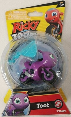 RICKY ZOOM TOOT 3" INCH MOTOR BIKE ACTION FIGURE NEW | eBay