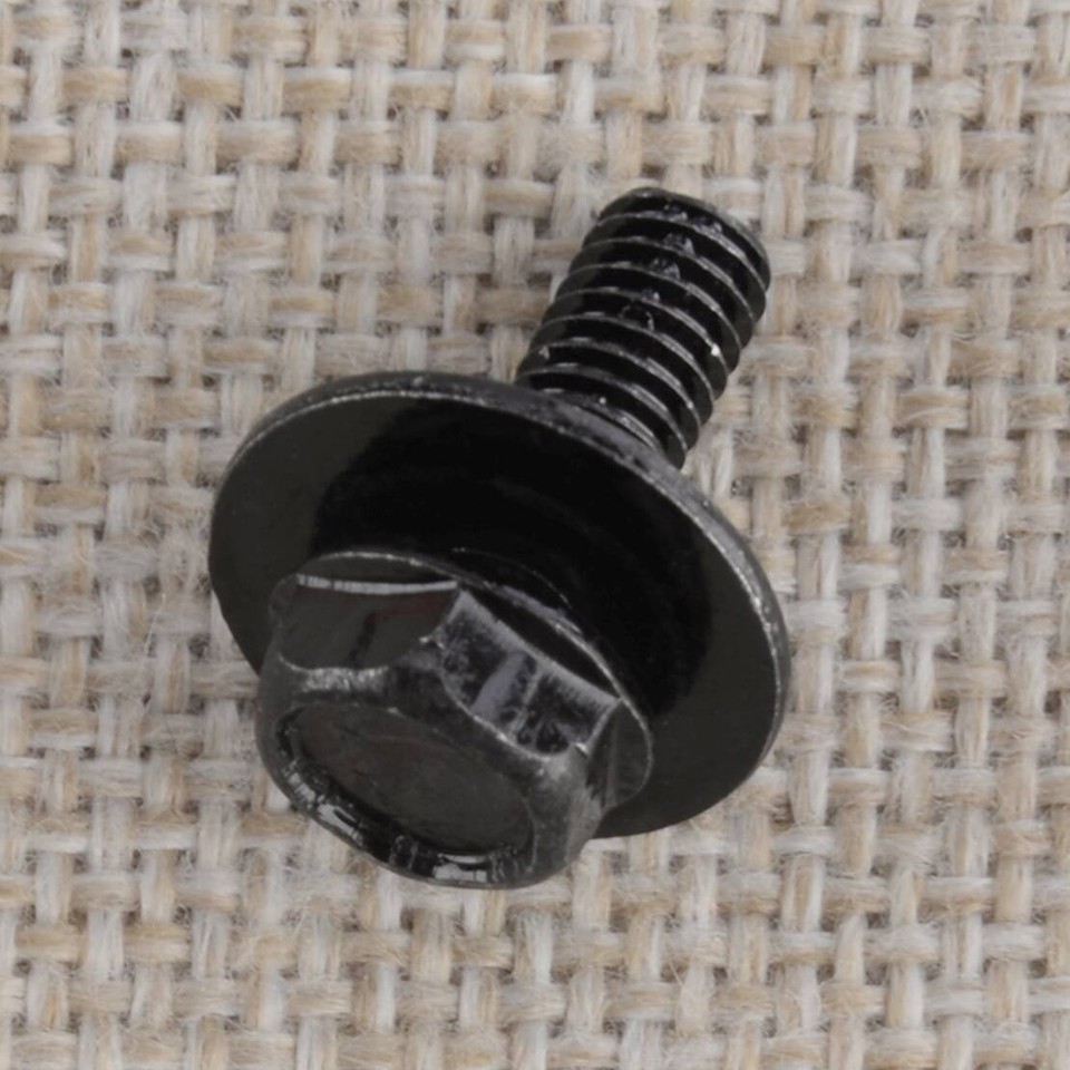 40x Car Body Bolts Screw Fastener M6 Hood Fender Bumper Rivet Retainer ...