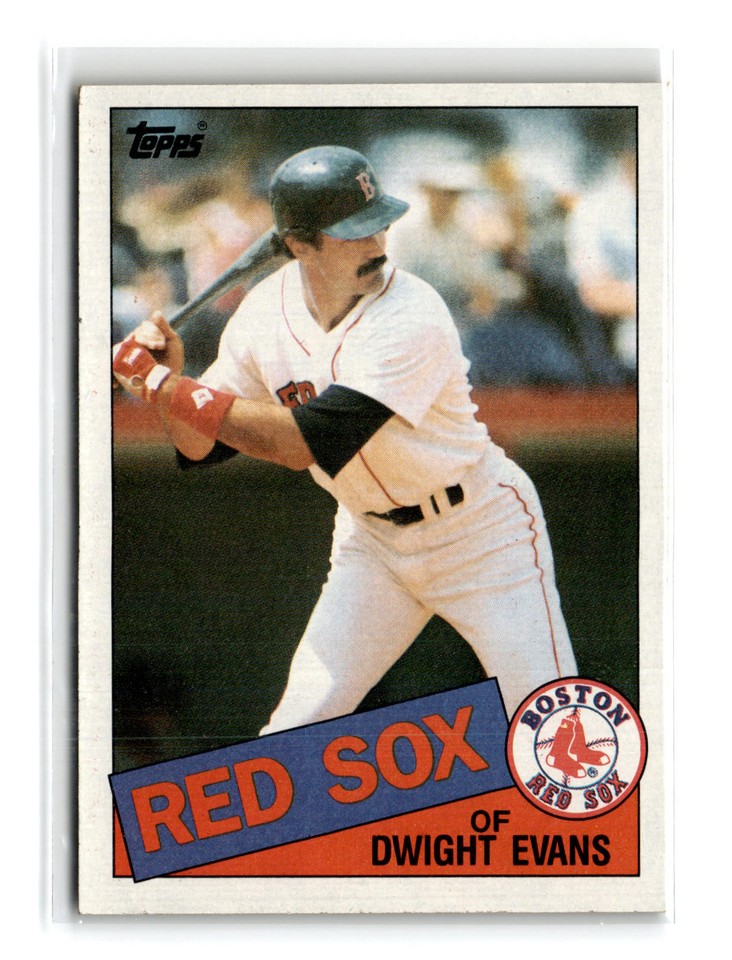 Baseball Topps 1985 Topps #580 Dwight Evans Boston Red Sox | eBay