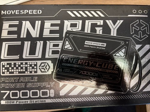 MOVE SPEED Power Bank 70,000mAh 100W, High Capacity Laptop Portable ...