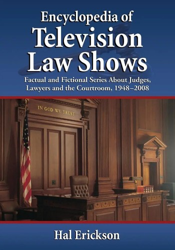 Encyclopedia of Television Law Shows Hal Erickson Taschenbuch Gebunden ...