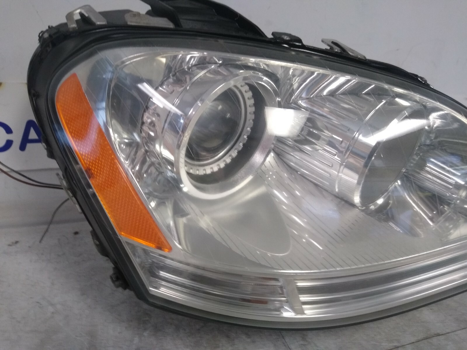 MERCEDES BENZ ML350 HEADLIGHT RH PASSENGER 2006 2007 2008 XENON OEM AFS ...