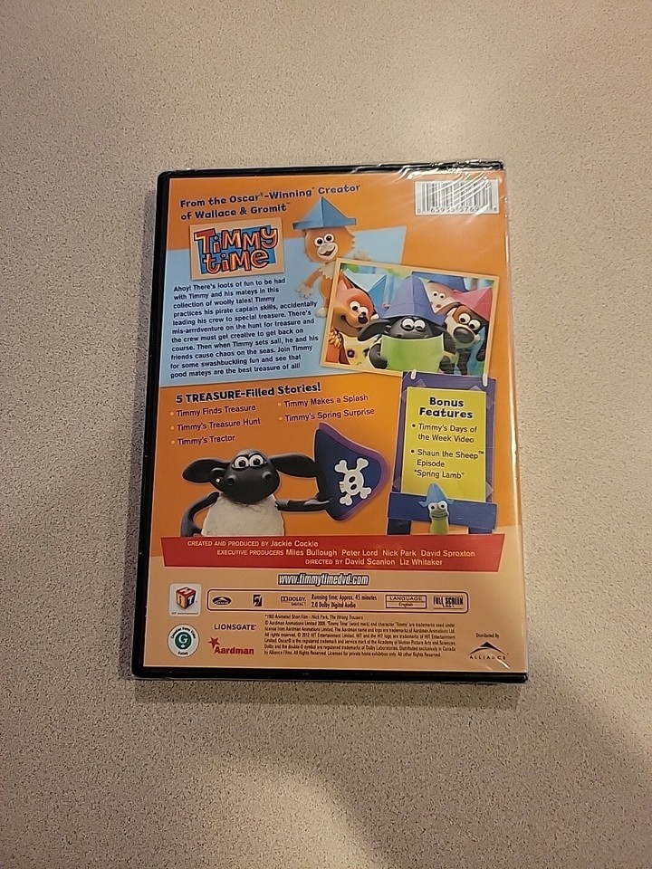 Timmy Time - Timmy Finds Treasure (All) New DVD 65935576938| eBay