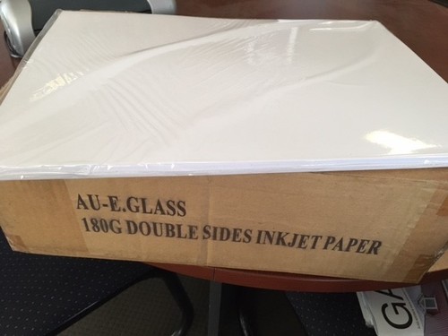 A3 Inkjet Double Sided Matte Paper 180 gsm Box of 500 sheets | eBay ...
