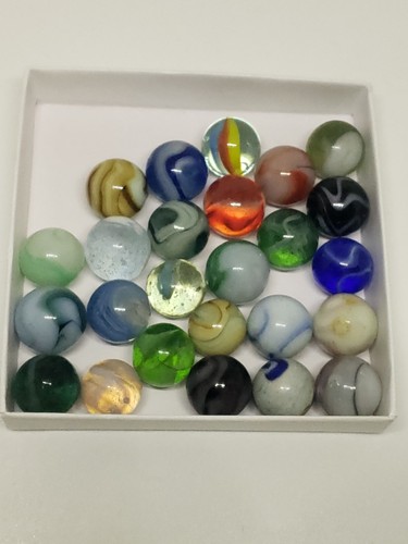 vintage estate marble lot - 25 Assorted Marbles. | eBay