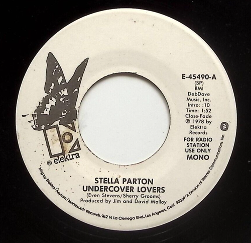 STELLA PARTON UNDERCOVER LOVERS PROMO ELEKTRA RECORDS VINYL 45 66-22 | eBay