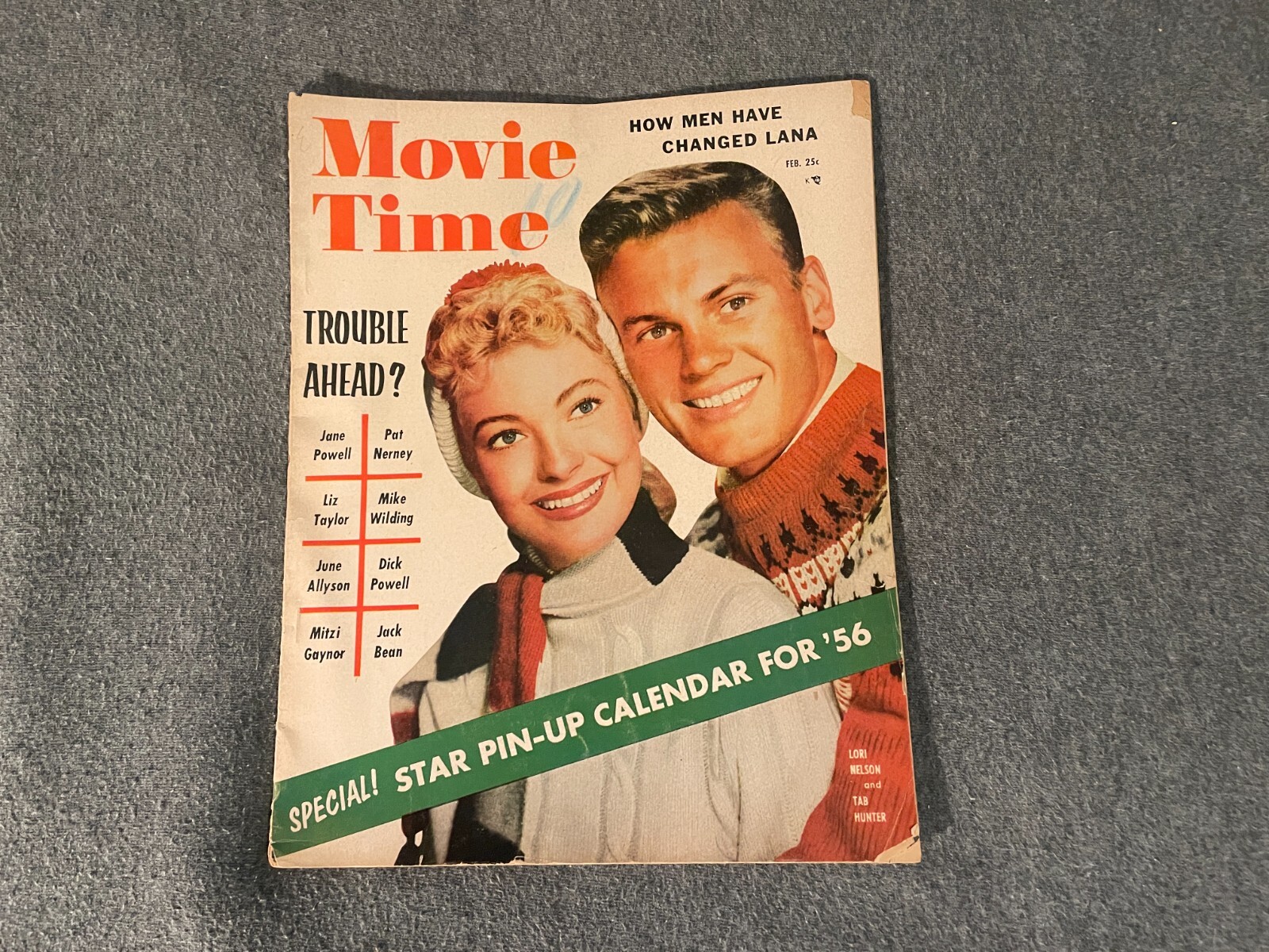Movie Time Magazine February 1956 Marilyn Monroe Jayne Mansfield ...