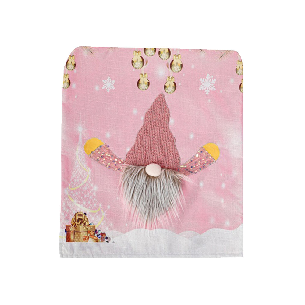 Light Up Chair Wrap Cute Chair Back Cap for Christmas Decorations (Boy ...