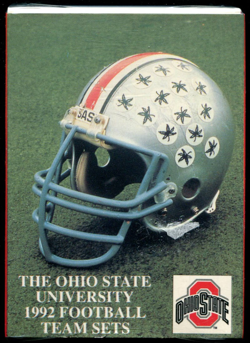 1992 Ohio State Buckeyes Football 58 Card Set Eddie George RC Factory ...