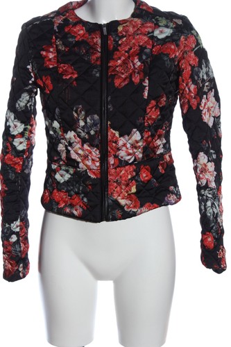 MNG COLLECTION Veste matelassée Dames T 38 noir-rouge-blanc style ...