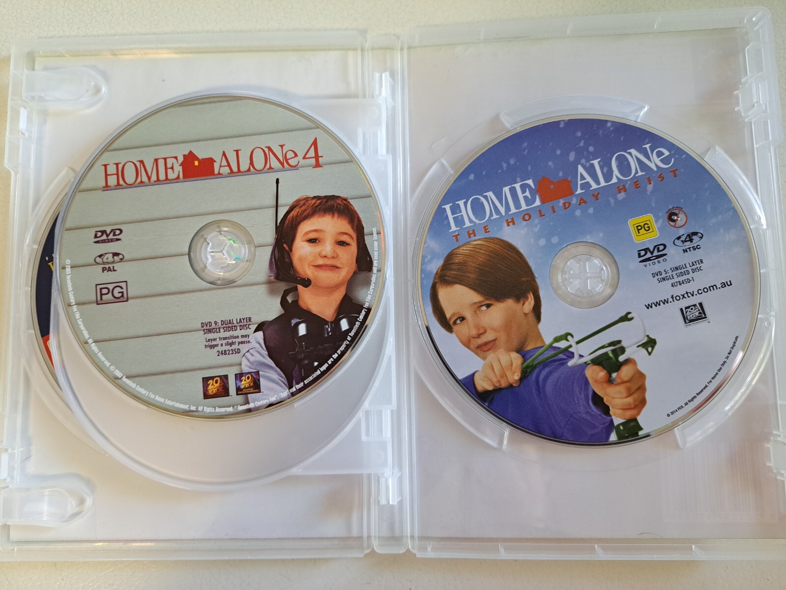 Home Alone DVD - 5 Movies Collection Home Alone 1,2,3,4,5- REG 4 AUS ...