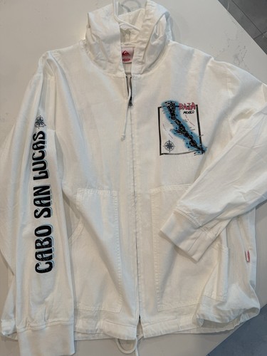 QUIKSILVER x STRANGER THINGS Zip Up The BAJA Jacket Men's Size L New | eBay