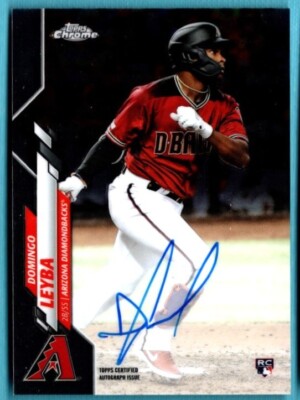 2020 TOPPS Chrome Autograph Auto Domingo Leyba Card # RA-DL | eBay