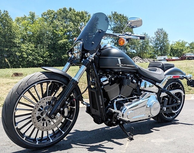 Harley Breakout Windshield Amazon.com: VEISUTOR 10" Windshield For